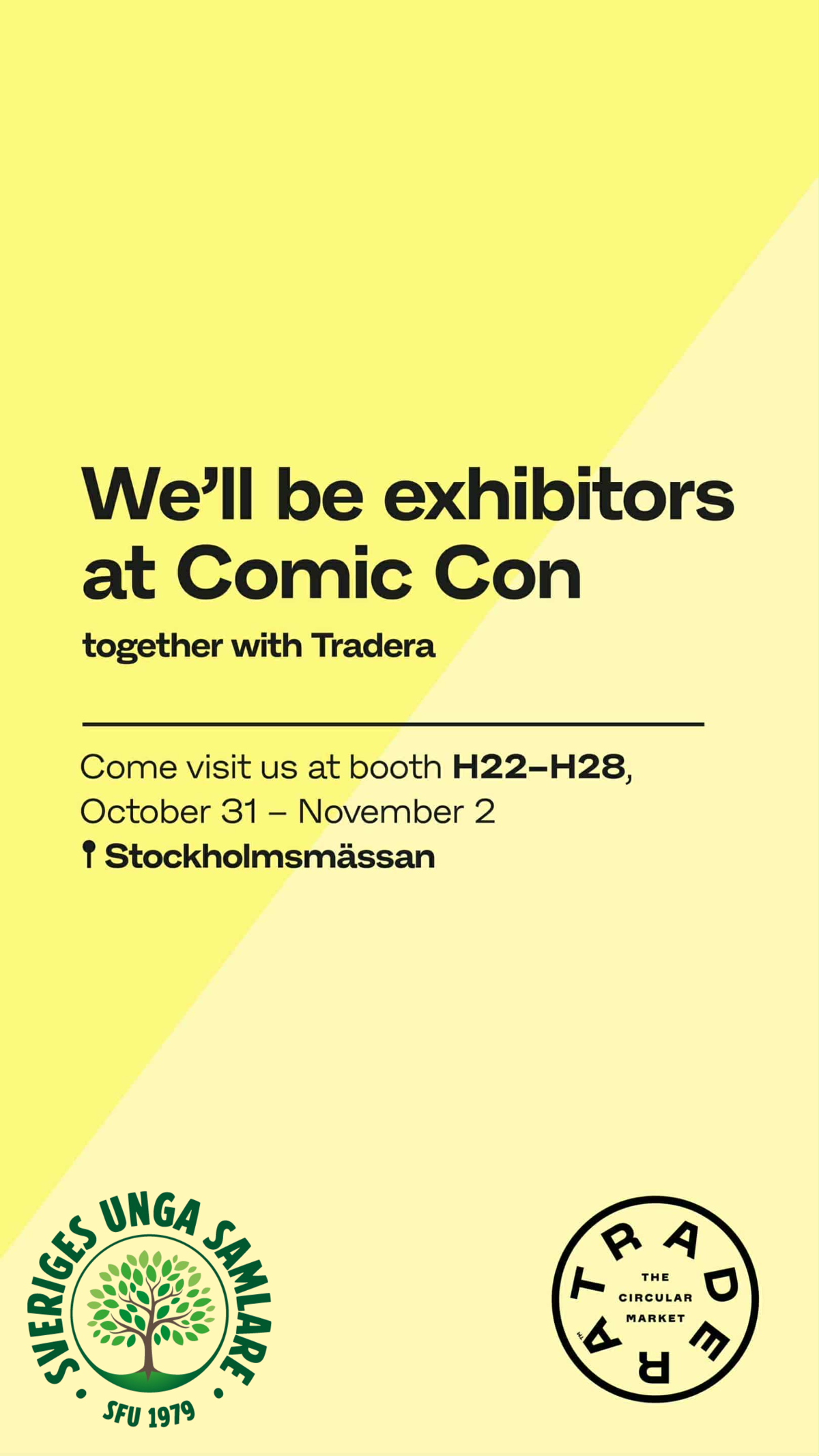Comic Con i Stockholm - Unga Samlare